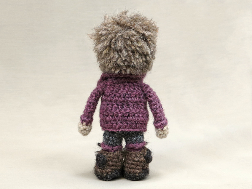 Mini human, crochet doll pattern