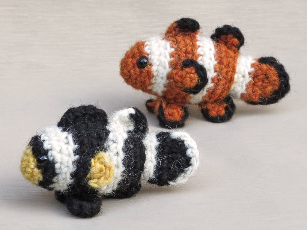 Crochet clownfish pattern