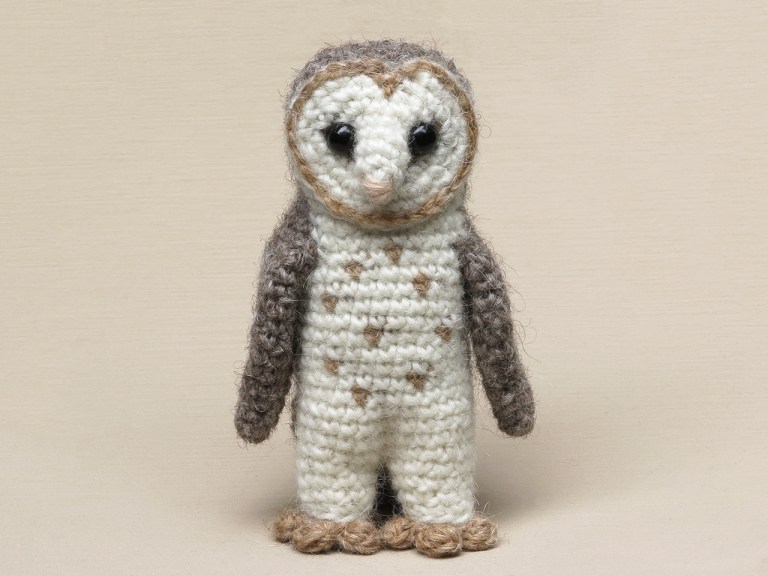 Barnsby, crochet barn owl pattern