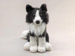 Finnly, crochet Border Collie pattern